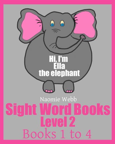 Amazon.com: Sight Word Books Level 2: Books 1 to 4 (A Kid's Sight Words ...