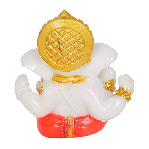 Jiyansh Creation Ganesha Idol for Car Dashboard - Cute Small Ganesh ...