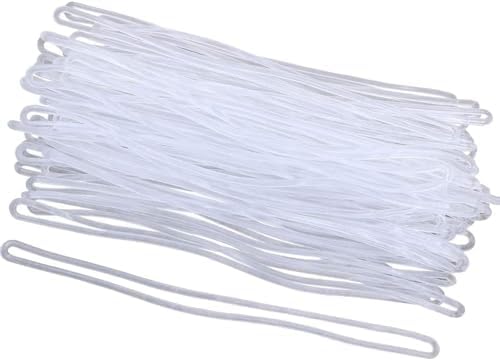 Amazon.com : 50 Pcs 160mm Clear Plastic Travel Luggage Tag Loops Holder ...