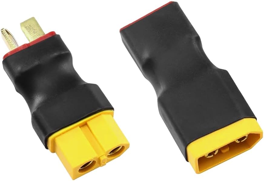 Amazon.com: XT60 to T Plug Adapter,XT60 to T Plug Connector Without ...