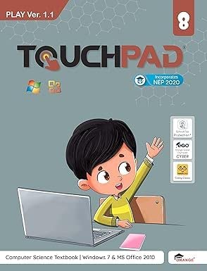 Orange Touchpad Play Ver 1.1 Class 8: Windows 7 & MS Office 2010 : Orange: Amazon.in: Books