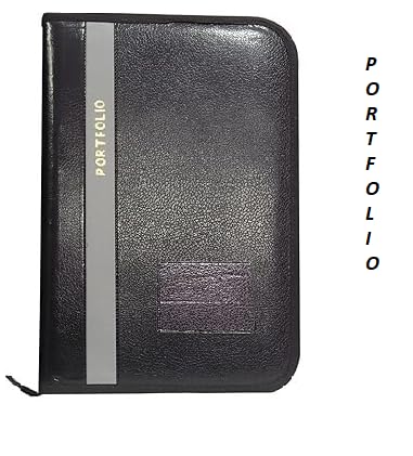 Portfolio File Folder,PU Leatherette Professional File FOLDERS for ...