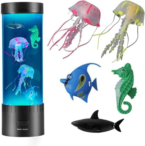 Amazon.com : impcenst Artificial Jellyfish Lamp, Fish Decorative ...