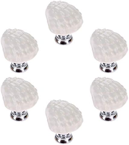RR-RUOSHUI 6 pcs Seashell Cabinet Knobs Ocean Theme Pulls Handles ...