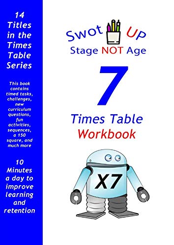 7X Table Workbook: 7 Times Table Practice Book (Times Table Workbooks ...