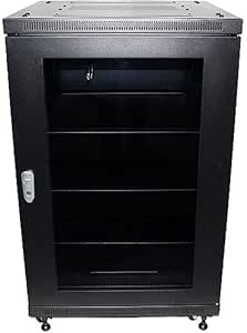 AVARRO RK-ER18U 18 Unit Equipment Rack, Assembled, Removable Side ...