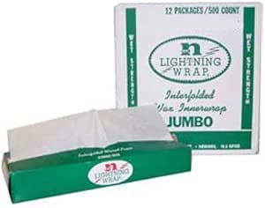 Amazon.com: Norpak Lightning Wrap Master Paper Interfolded Deli Wax ...