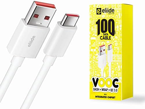 eliide 100W Type C USB Cable – Dash, Warp, VooC, Quick Charge QC 3.0 ...