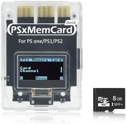 Amazon.com: BITFUNX PSxMemCard Gen2 Memory Card - Supports Firmware Upgrade, Unlimited Storage ...