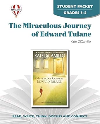 Miraculous Journey of Edward Tulane,The - Student Packet by Novel Units ...
