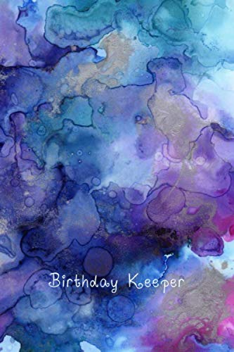 Birthday Keeper: Record All Dates Of Event, Birthday, Anniversaries ...
