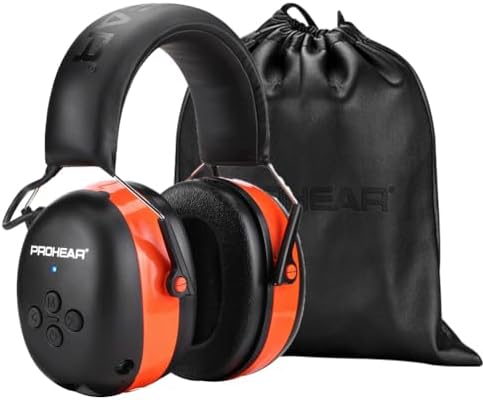 PROHEAR 037 Bluetooth 5.0 Hearing Protection Headphones with ...