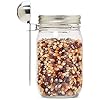 Jarware Coffe Scoop Lid for Regular Mouth Mason Jars, Stainless Steel ...