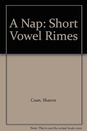 Amazon.in: Buy A Nap: Short Vowel Rimes Book Online at Low Prices in ...