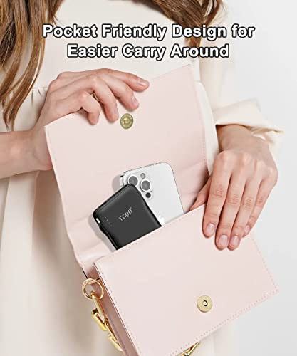 TG90° Cell Phone External Battery Packs 10000mAh Power Bank with Built ...