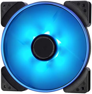 Fractal Design Prisma SL-14 – 140mm Silent Computer Fan -Six blue vibrantly coloured LEDs ...