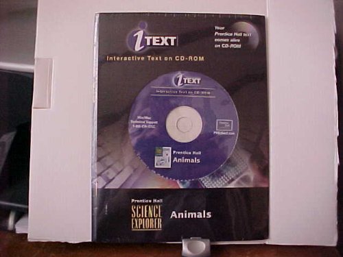 Buy Science Explorer Itext Animals CD-ROM 2nd Edition Grade 6 2002c ...