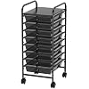 Amazon.com: Simple Houseware Utility Cart with 8 Drawers Rolling ...