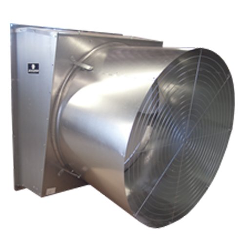 Schaefer Ventilation 543SMCB112G-HE Surface Mount Galvanized Cone Fan ...