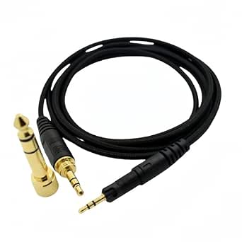 Amazon.com: Rillpac Replacement Audio Cable for Audio-Technica ATH-M50X ...