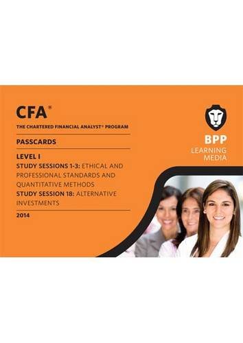 CFA Level 1: Passcards: BPP Learning Media: 9781472704177: Amazon.com: Books