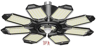 Craftersmark Motion Sensor Garage Light, 25000LM 250W Garage Ceiling ...