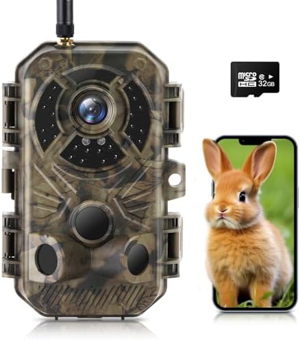 Amazon.com: Trail Camera, 4K 48MP Game Cameras with Night Vision, No ...