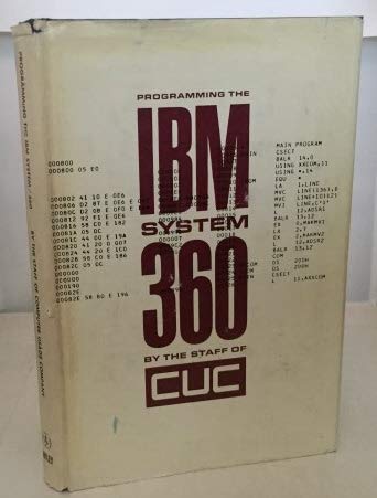 Programming the IBM System/360: Ascher (editor) Opler: Amazon.com: Books