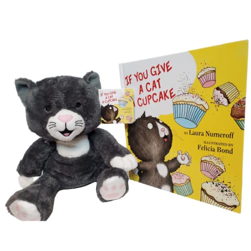 If you give a cat a cupcake kohls book and plsuah set: Amazon.com: Books
