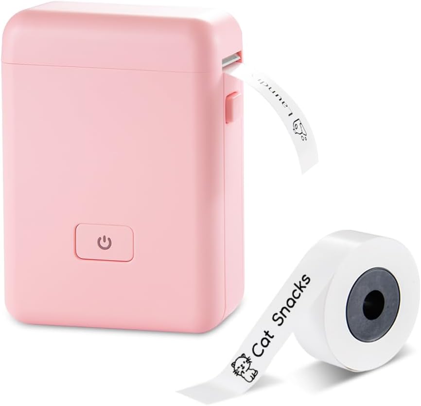 vretti Label Maker Machine with Tape, HP2 Portable Bluetooth Label ...