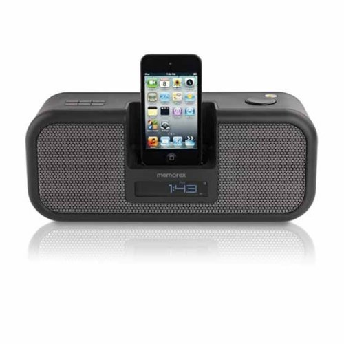 Memorex MA9010MS Mini Stereo Speaker System for iPod and iPhone, Mesh ...