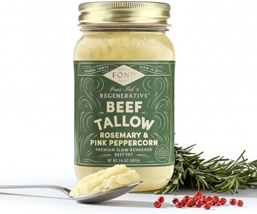 Amazon.com: FOND Regenerative Grass-fed Beef Tallow (14 Ounce (Pack of ...