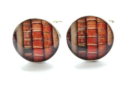 Amazon.com: Book Lovers Cufflinks : Handmade Products
