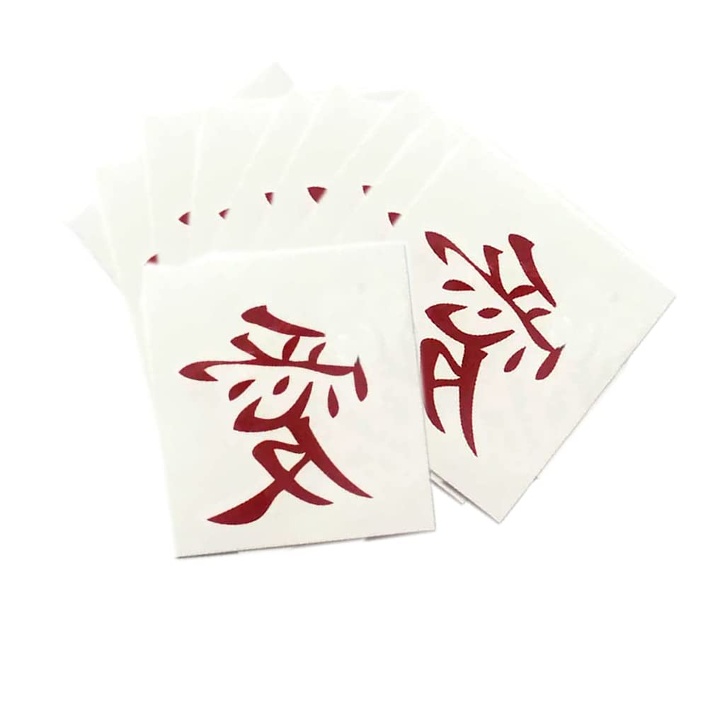 Amazon.com : 5PCS/10PCS Love Tattoos,Chinese Character Temporary ...