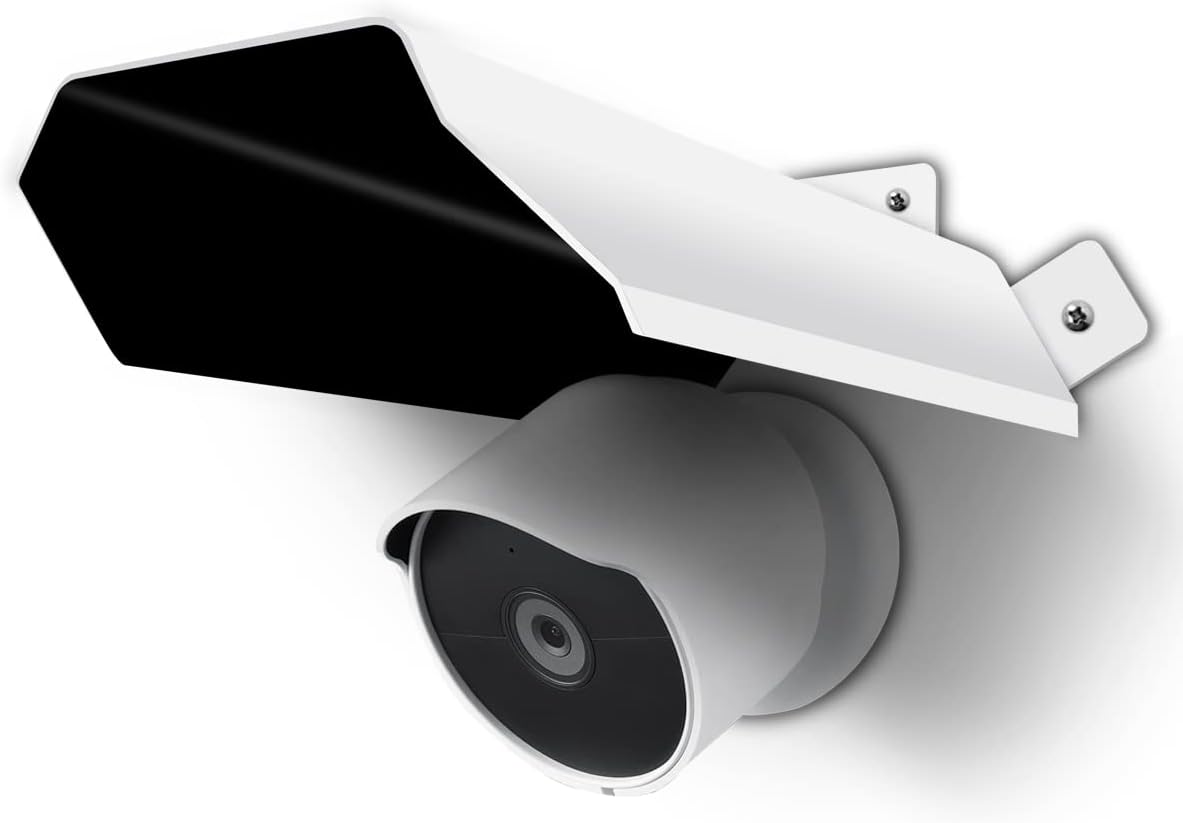 Amazon.com: Universal Security Camera Cover - Sun Rain Shield ...