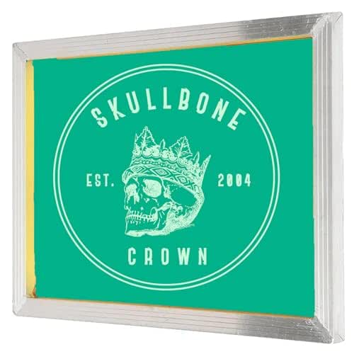 Amazon.com: 14x16 Pre burned Screen Printing Frame with Mesh Silk ...