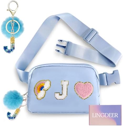 Amazon.com | Lingdeer Personalized Belt Bag with Keychain, Fanny Pack ...