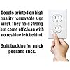 Pretend Electrical Outlet Sticker, Hilariously Funny Joke Power Outlet ...