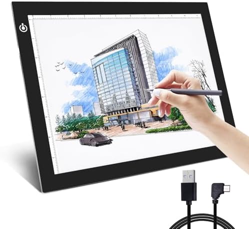 Amazon.com: NXENTC A4 Tracing Light Pad, Ultra-Thin Tracing Light Box ...