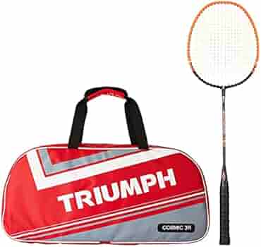 Triumph Ray-4000 One Piece Light Weight Strung Badminton Racket With ...