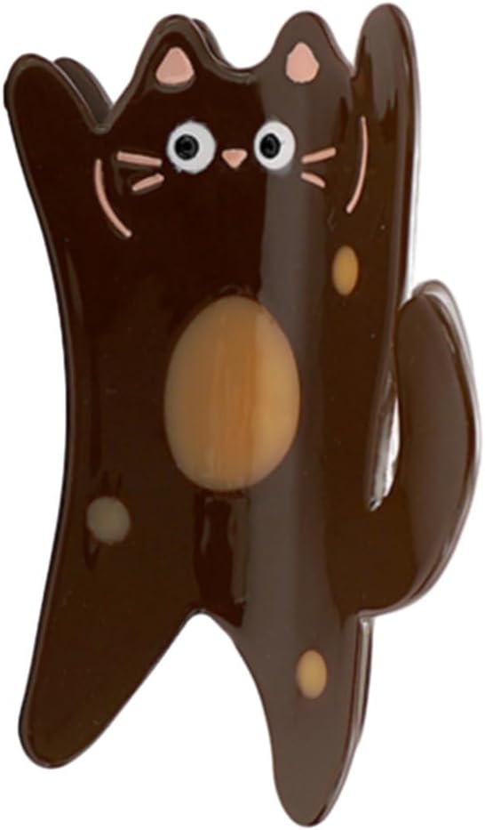 Amazon.com : Cute Cat Hair Clips,Claw Clips for Girls,Acetate Hair ...