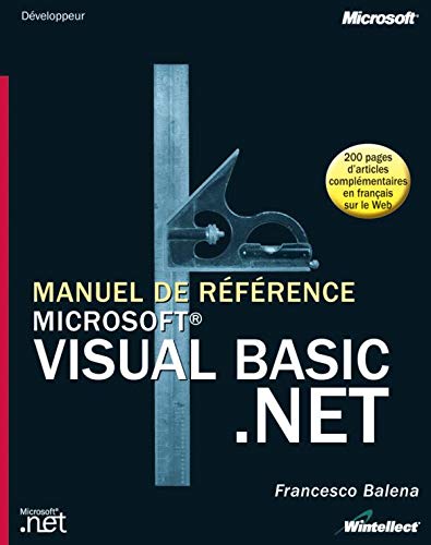 Amazon.fr - Manuel de reference microsoft visual basic .net - langages ...
