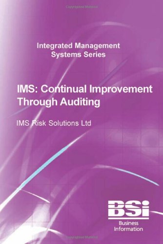 Amazon | IMS: Continual Improvement Through Auditing (Integrated ...