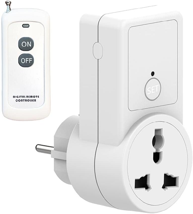 1 Wireless Remote Control Power Outlet Light Switch Socket 1 Remote EU ...