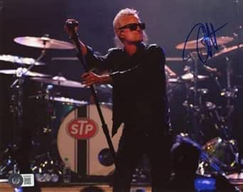 JEFF GUTT SIGNED AUTOGRAPHED 8x10 LEAD SINGER OF STONE TEMPLE PILOTS ...