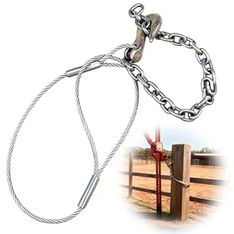 Amazon.com : Fence Post Remover Tool, Fence Post Puller Chain with ...