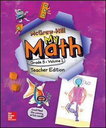 McGraw-Hill My Math Teacher Edition Grade 5 Volume 1: 9780076688890 ...