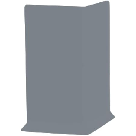 Roppe 700 Series Cove Base TPR 4" X1/8" X 3" - Black (Outside Corner ...