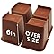 Amazon.com: HANIHUA Bed Risers 8 inch Heavy Duty, 4 Pack Oversized ...