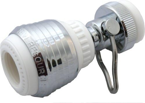 Kitchen Faucet Aerator / 2.0 GPM No Lead -All Plastic Swivel Spray ...